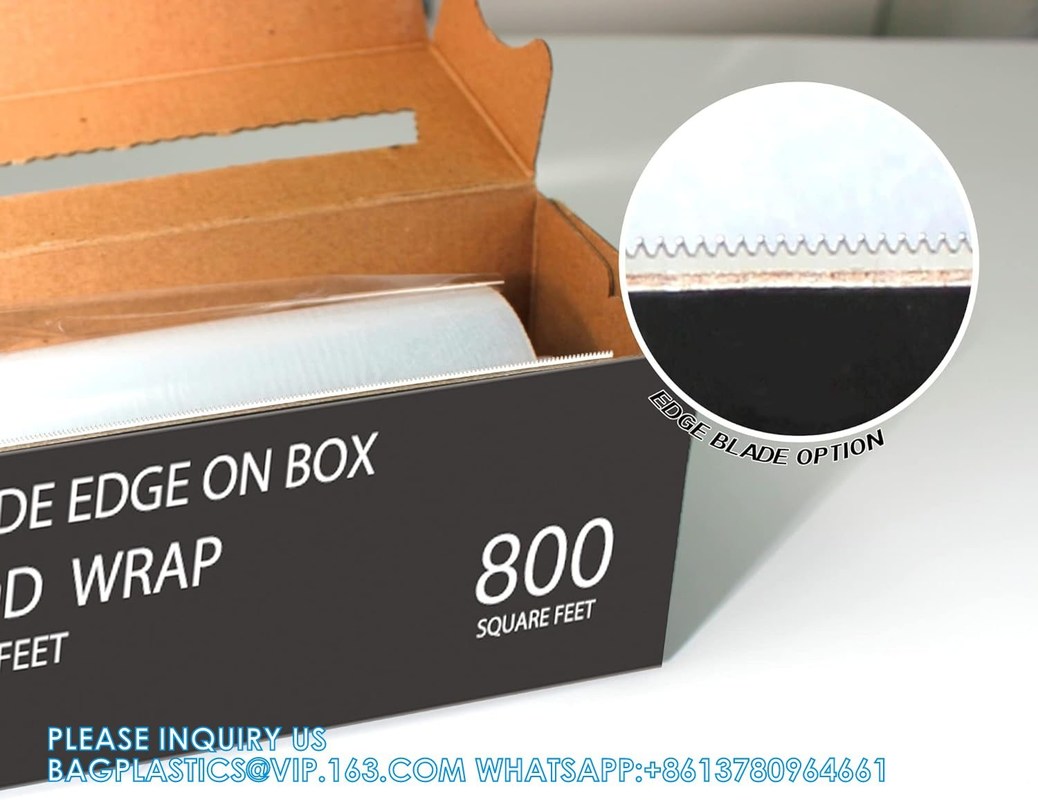 Biodegradable Food Wrap- 1600 SQ. FT. Recyclable, Sustainable Optional ...