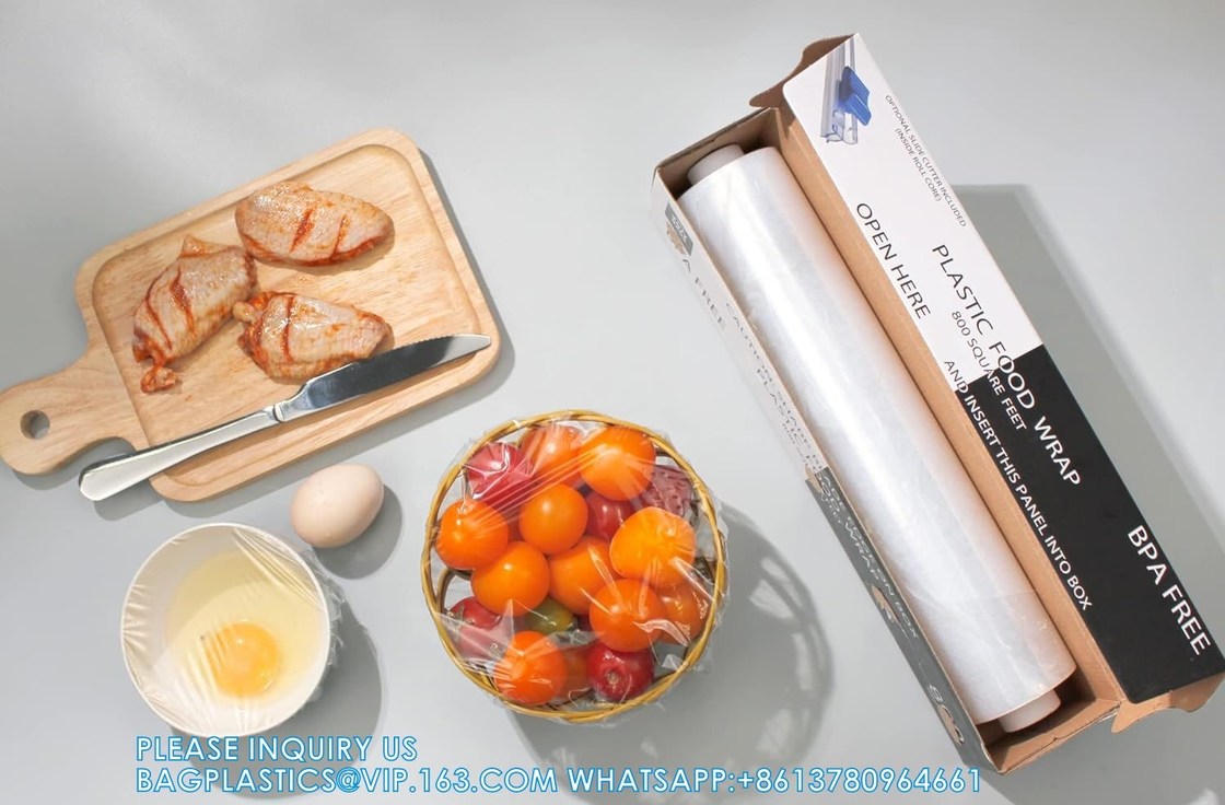 Biodegradable Food Wrap- 1600 SQ. FT. Recyclable, Sustainable Optional ...