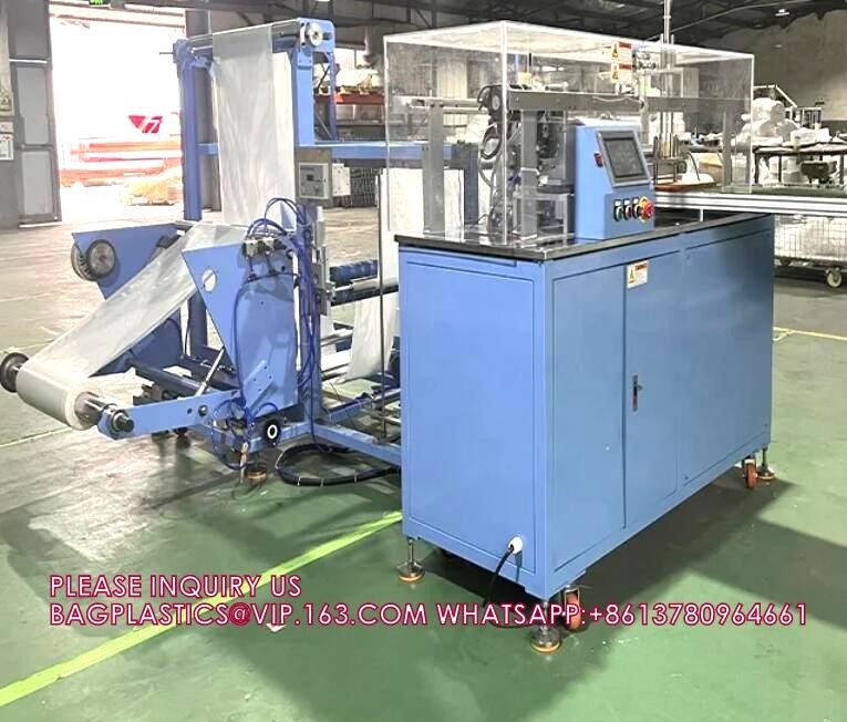 LDPE HDPE LLDPE Plastic Film Sheet Folding Machine Automatic Automatic ...