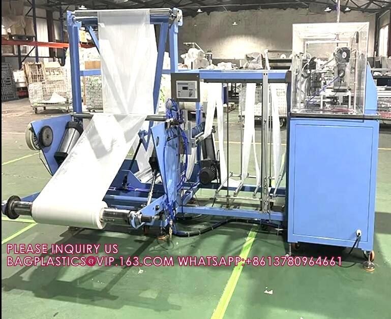 LDPE HDPE LLDPE Plastic Film Sheet Folding Machine Automatic Automatic ...